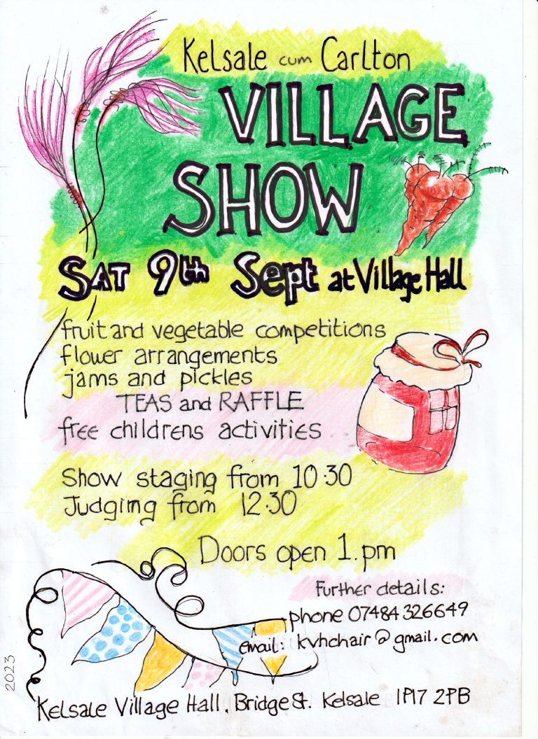 What’s On – Kelsale Village Hall